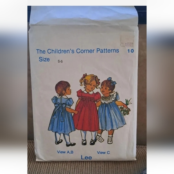 The Children's Corner | Other | Vintage Childrens Corner Pattern Lee ...